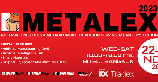 งาน METALEX 2023 : งานแสดงสินค้า 2568 - 2569 งานแสดงสินค้าทั่วไทย จองบูธ ออกบูธ ลงทะเบียน ...