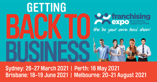 Franchising & Business Opportunities Expo 2021 (Perth) Trade Show Event ...